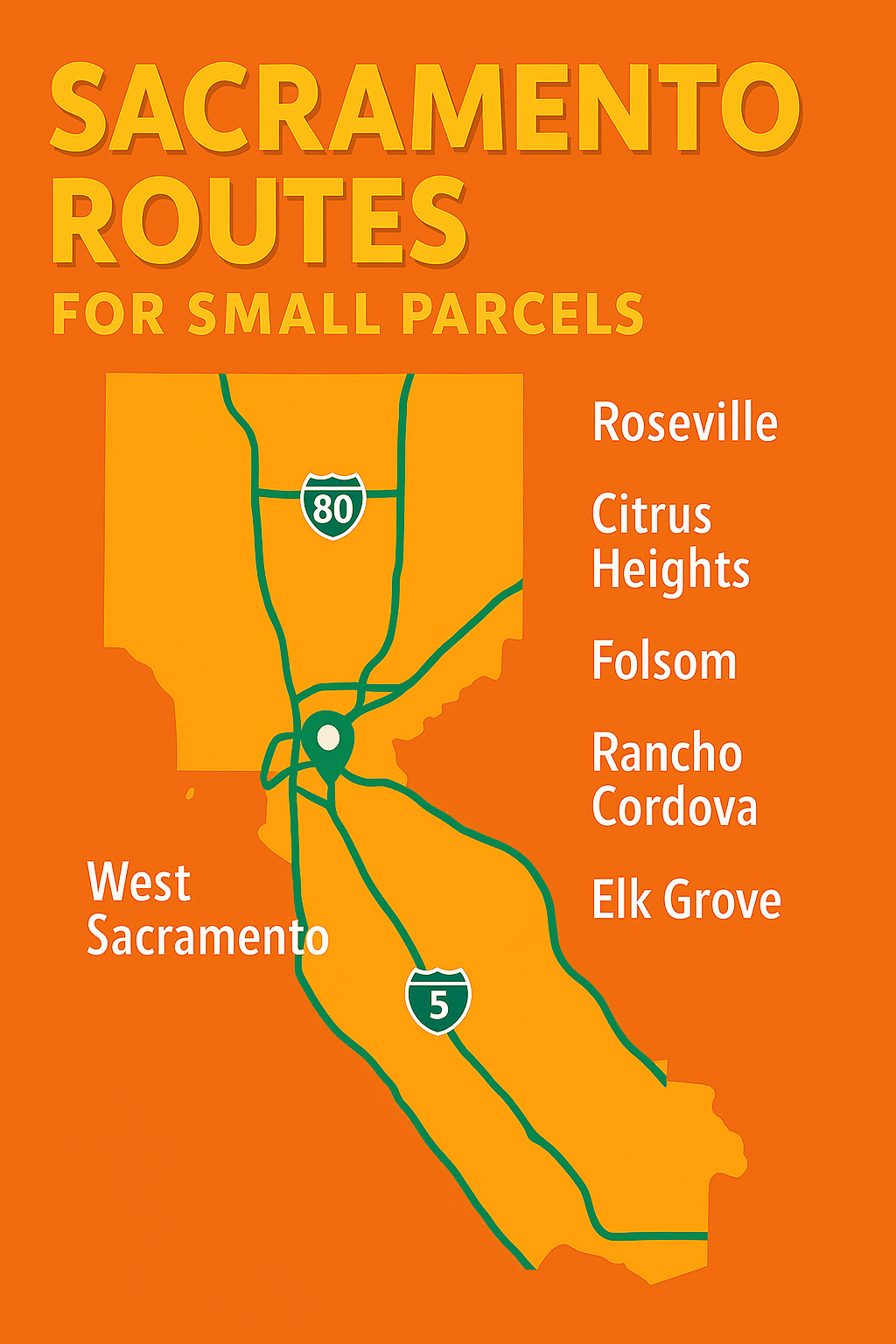 Sacramento Small parcel routes – CNS Delivers